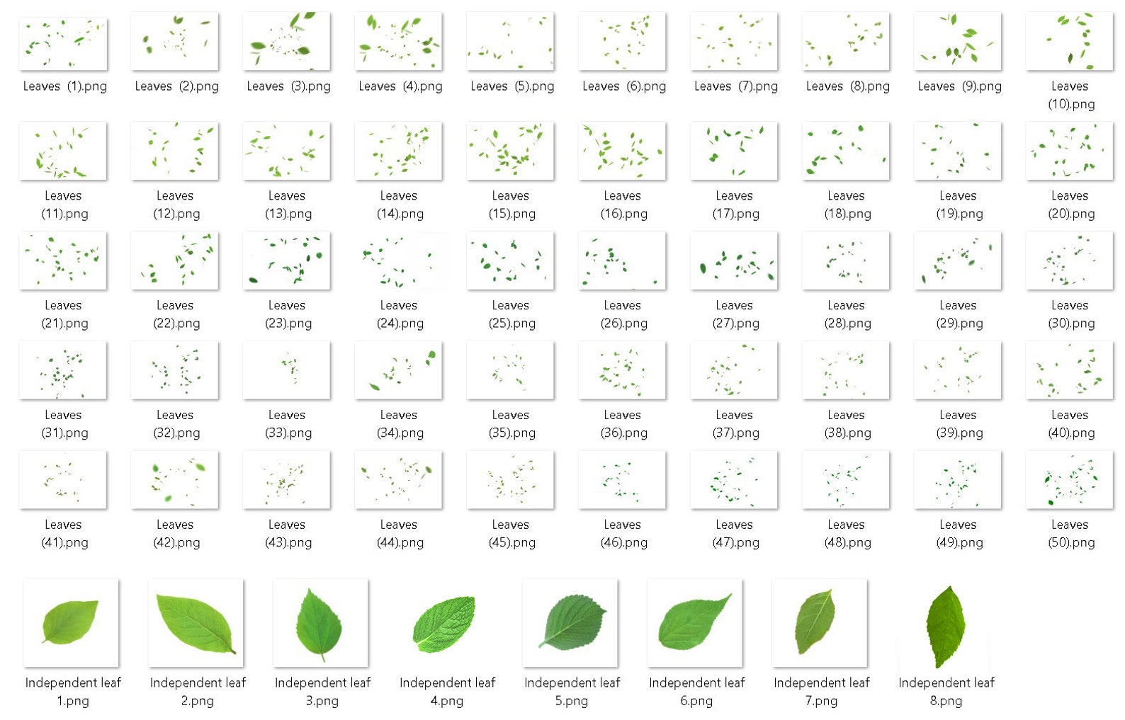 100 Tree and Leaves Photoshop Overlays:wedding Photoshop Overlay，summer ...