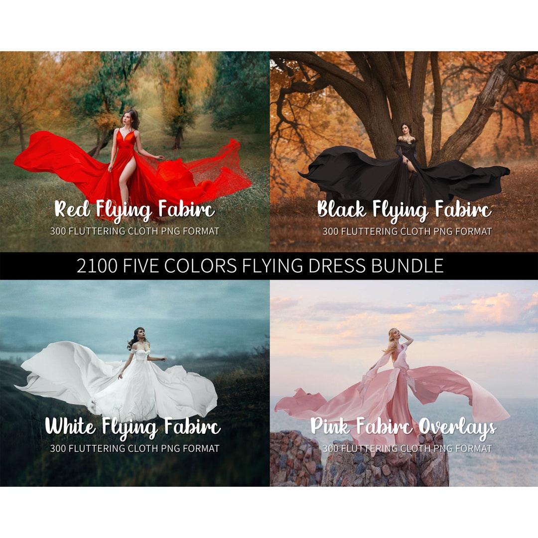 2100 Flying Fabric Overlays: Flowing Cloth Overlays，flying Cloth，waving ...