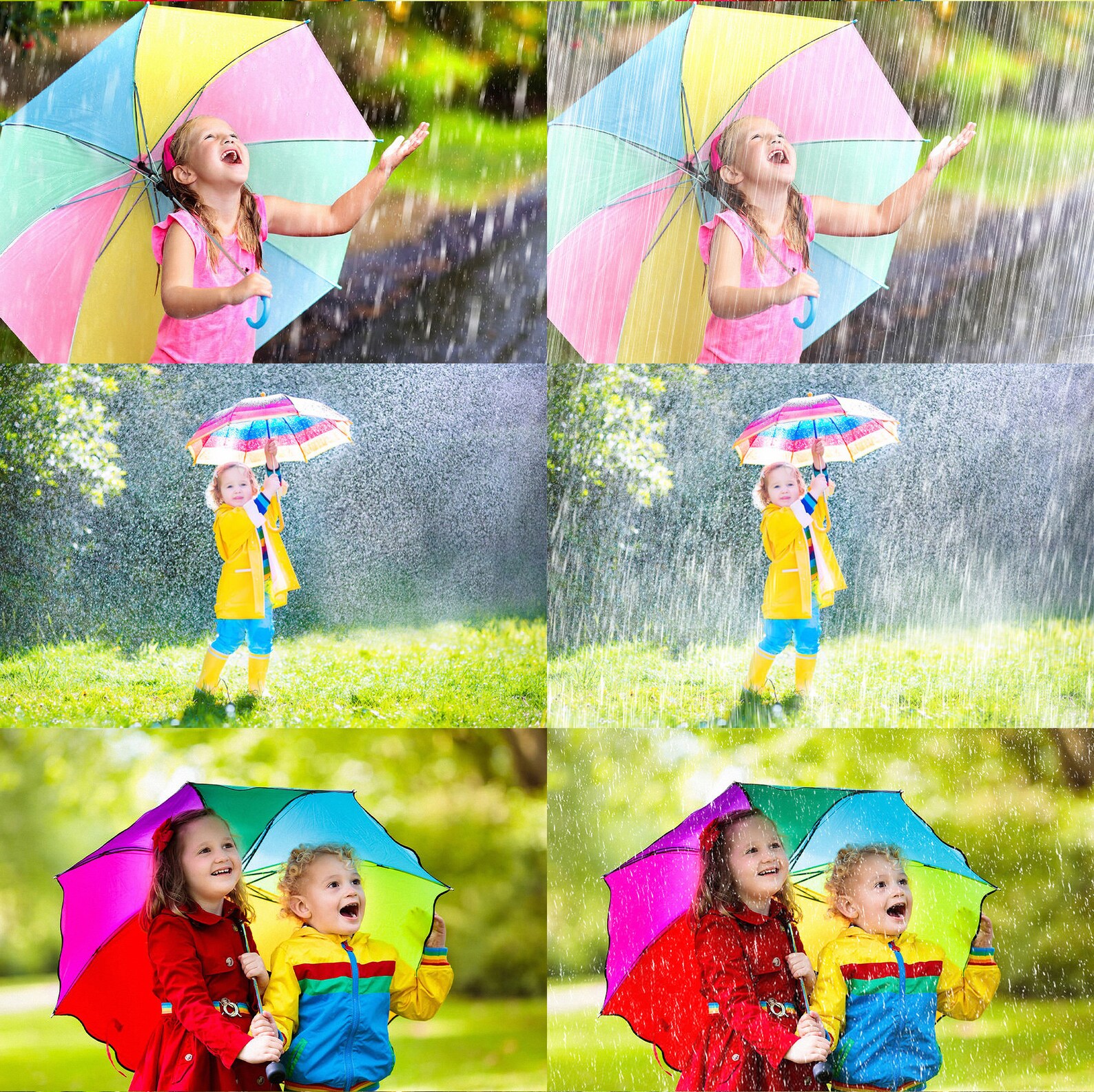 Rain Overlays: Realistic Rain Rainfall Rainy Weather - Etsy Canada