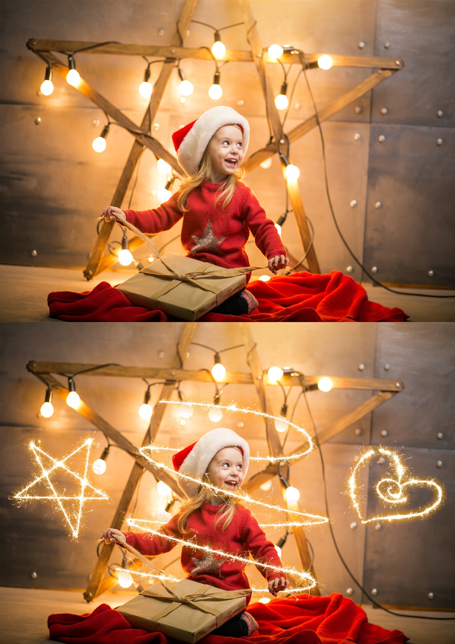 Christmas Sparkler Font: Christmas Firework Letters Overlays, Christmas ...