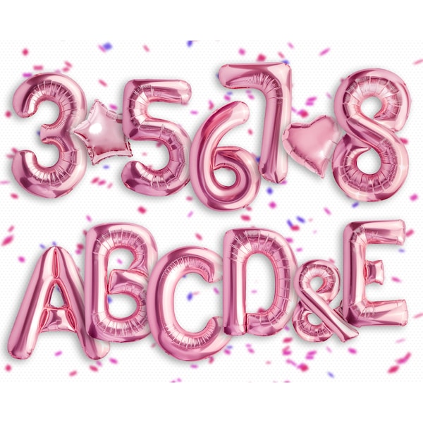 Pink Balloons - Etsy