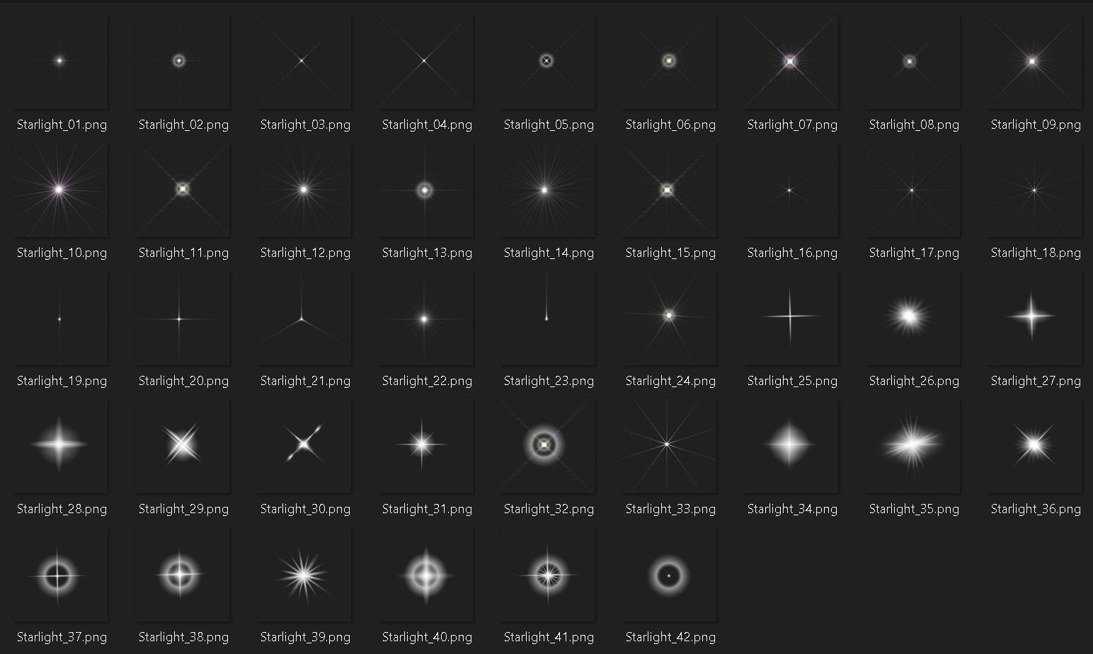 42 Starlight overlaysChristmas starlight overlays | Etsy