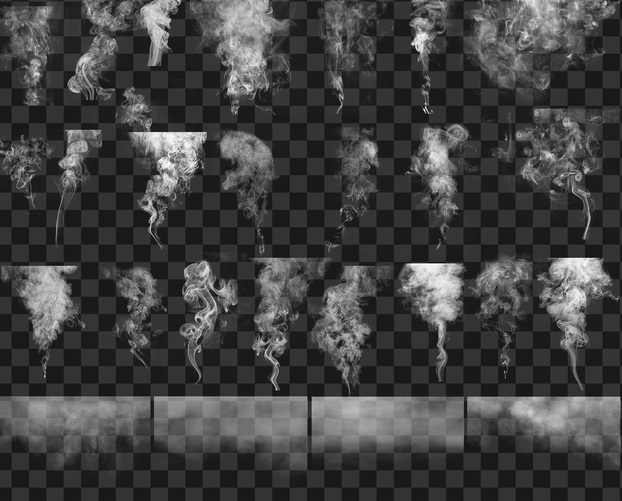 88 White Smoke Overlays Photo Effects Photo Overlays Smoke | Etsy