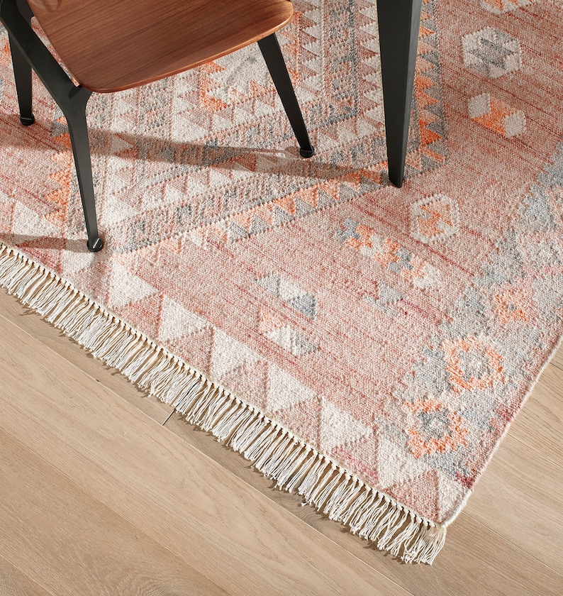 Hemp-cotton Handwoven Kilim Area Rug Handmade Kelim - Etsy