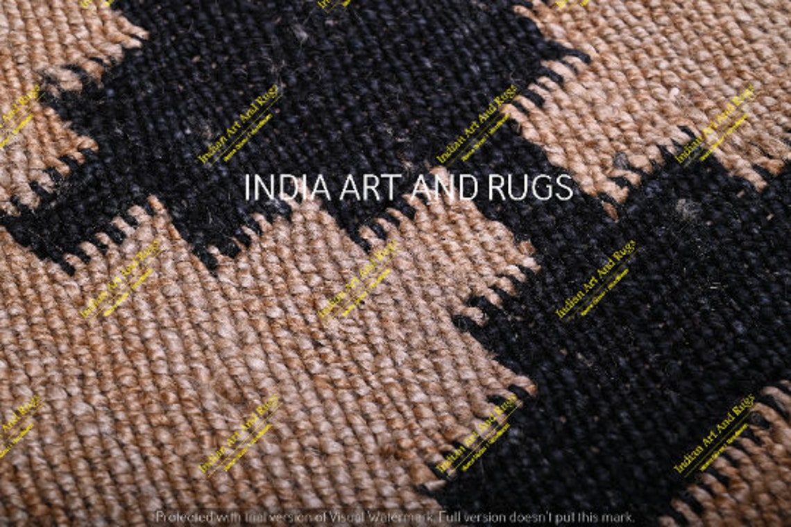 Jute Rugs Natural Fiber Collection Handmade Fringe Woven Jute - Etsy