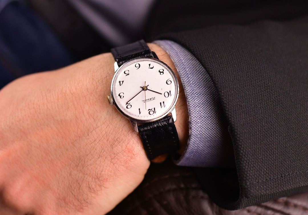 Vintage Watch Raketa, Old Mens Watch, 70s Style Wristwatch, Accessories ...