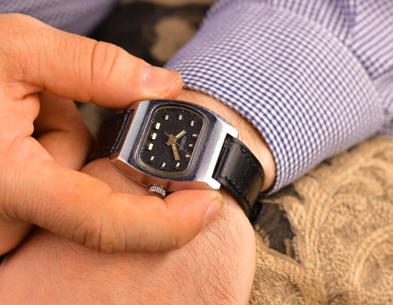 Vintage Watch TV - Raketa Soviet Mens Watch - Russian… - Gem