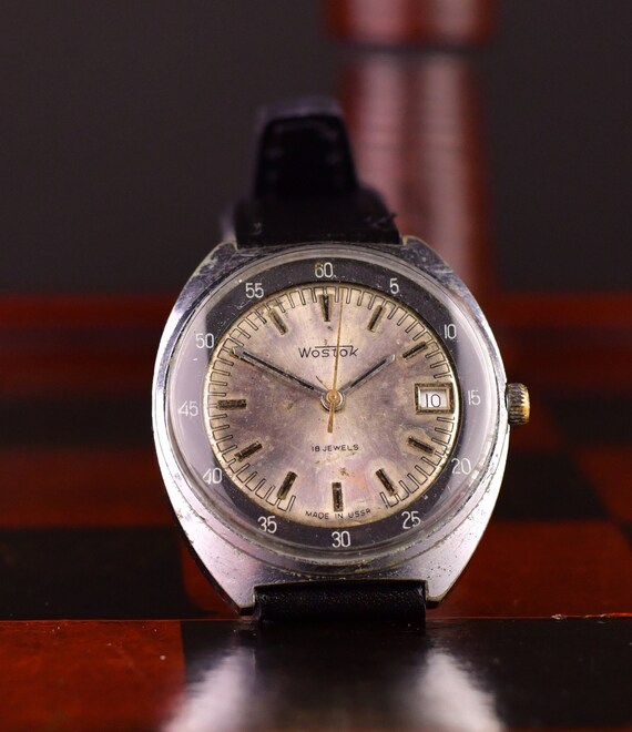 Large Watch - Rare Vintage Watch - Mens Mechanical Wr… - Gem