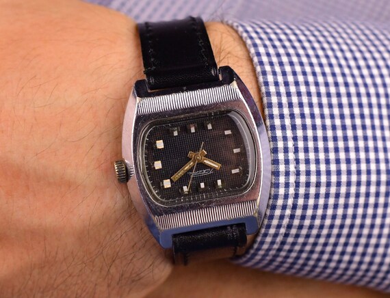 Vintage Watch TV - Raketa Soviet Mens Watch - Russian… - Gem