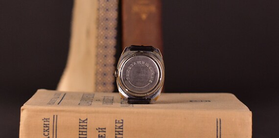 Vintage Soviet Chunky Watch, Retro Unisex Watch, Mech… - Gem