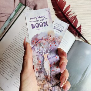 15 PRINTABLE Dark Fantasy Bookmarks, 5x15 Cm | Horror Art for Book ...