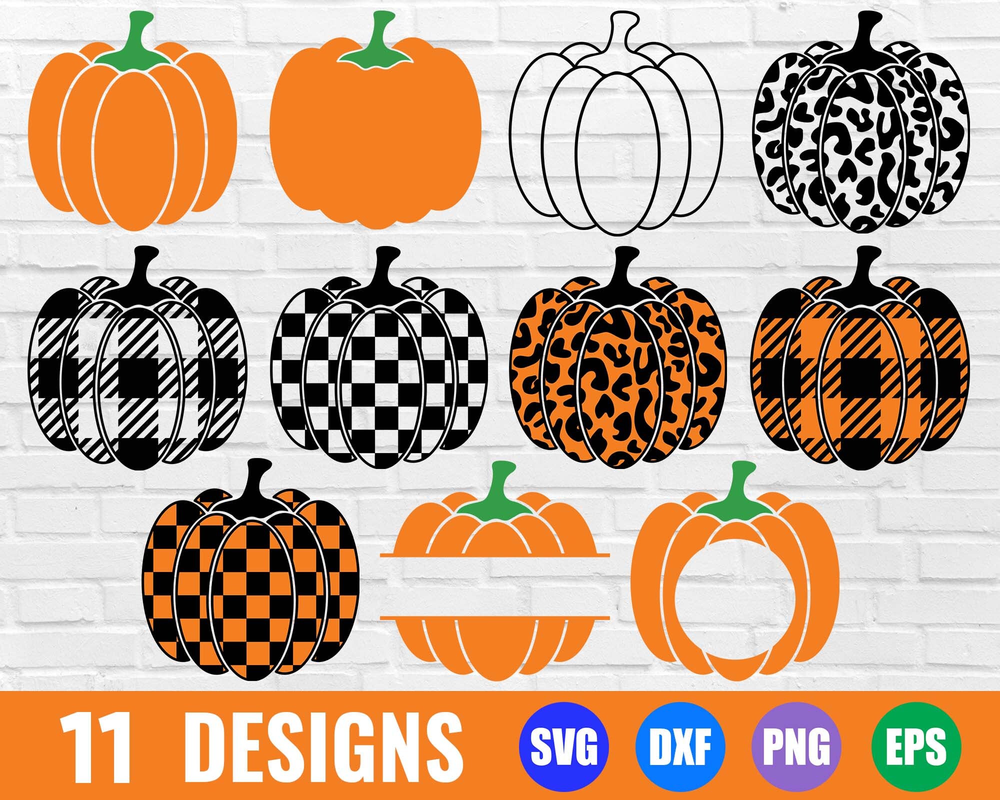 Pumpkin SVG Bundle Fall Pumpkin Svg Thanksgiving Pumpkin - Etsy