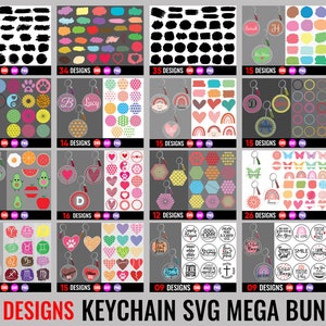 Keychain Svg - Etsy