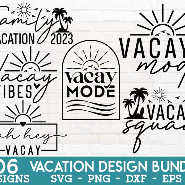 Family Vacation Svg - Etsy