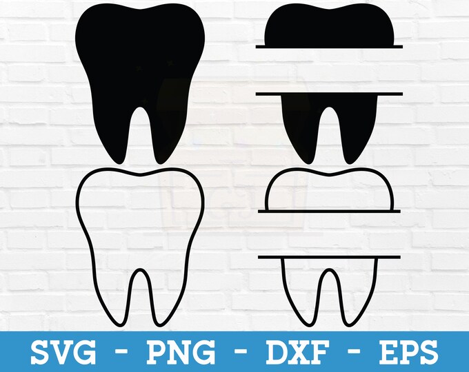 Tooth SVG Tooth Outline SVG, Tooth Fairy SVG, Tooth Fairy Bag Svg ...