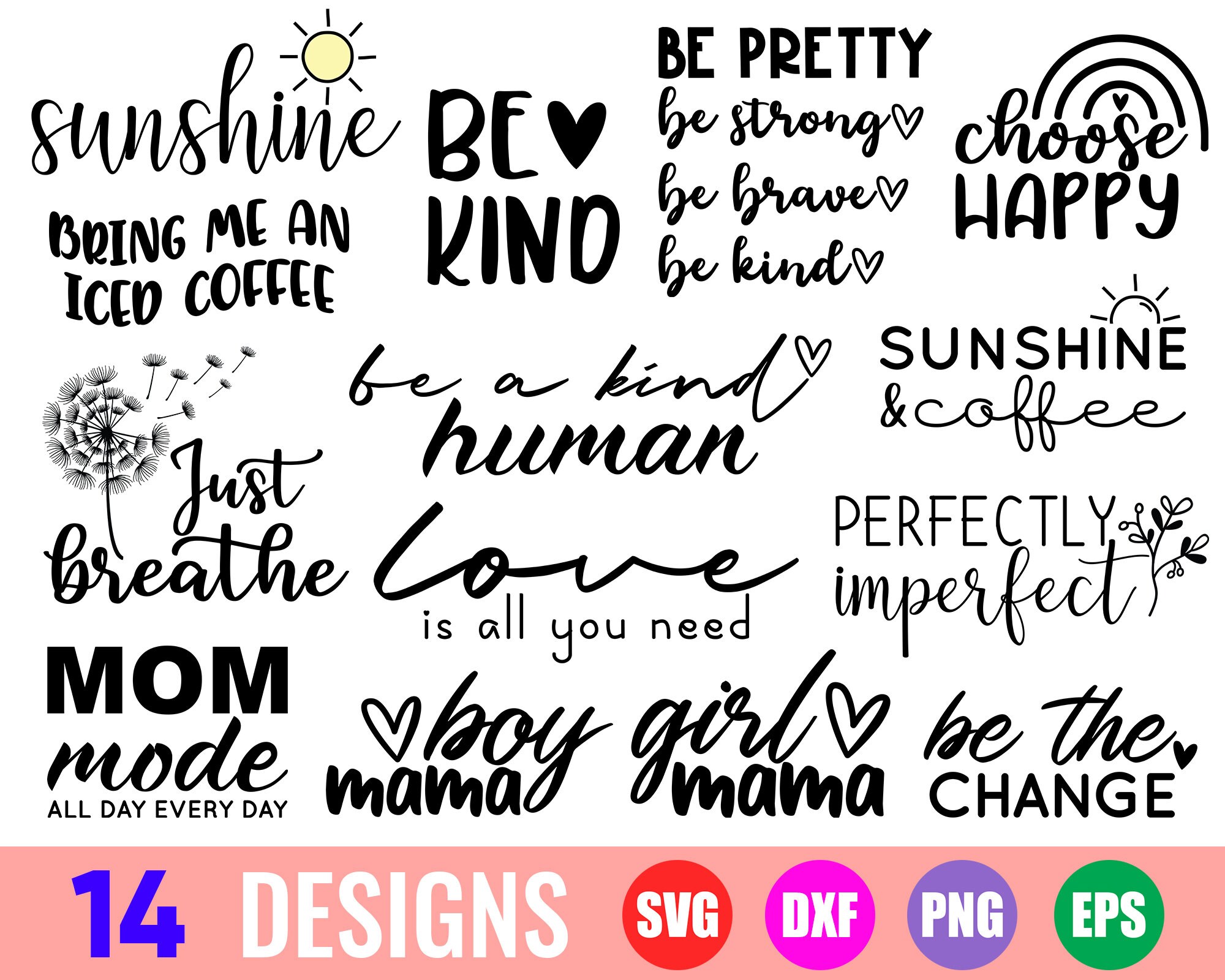 inspiration svg saying svg lettering design svg vinyl craft phrases svg ...