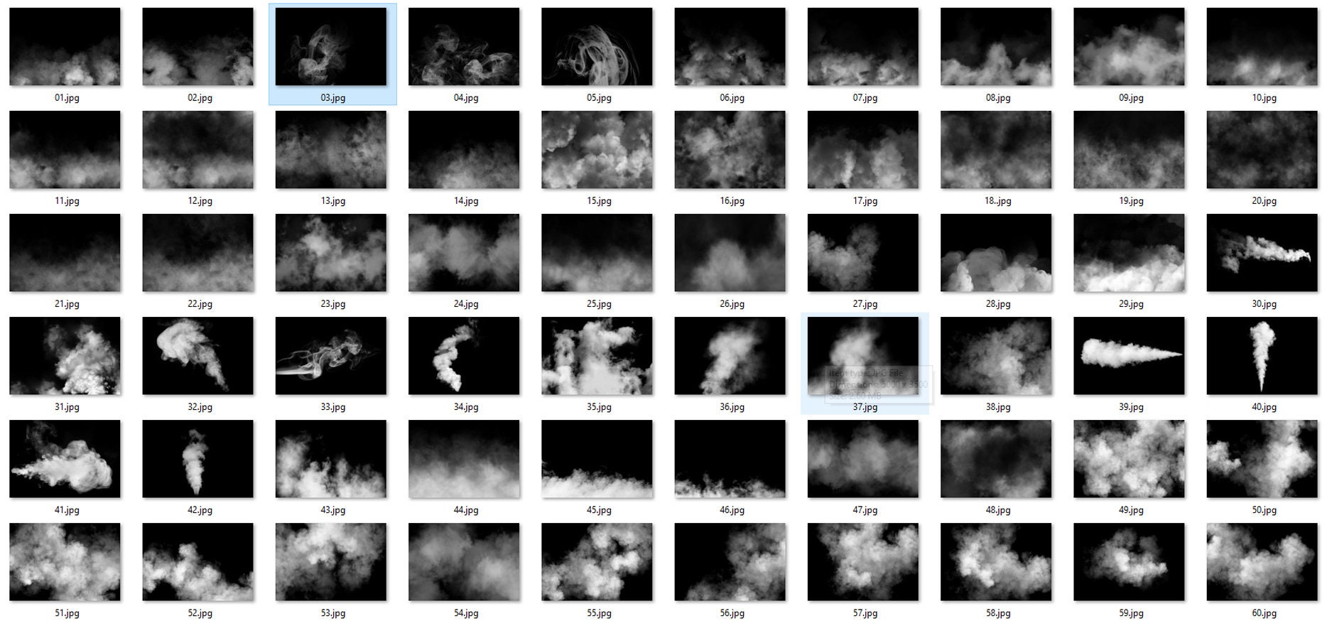 60 Smoke Overlay Smoke Photoshop Overlay Fog Photo Overlays - Etsy