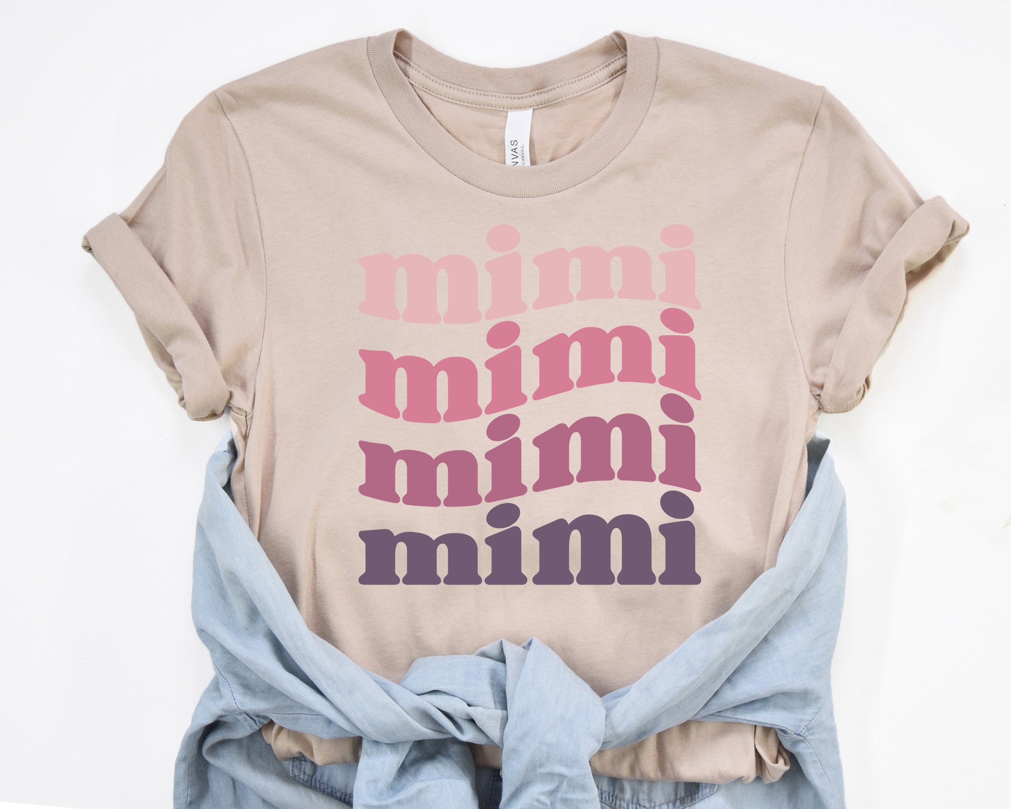 Mimi SVG Bundle Retro Mimi svg Mimi Shirt svg Mom Shirt - Etsy México