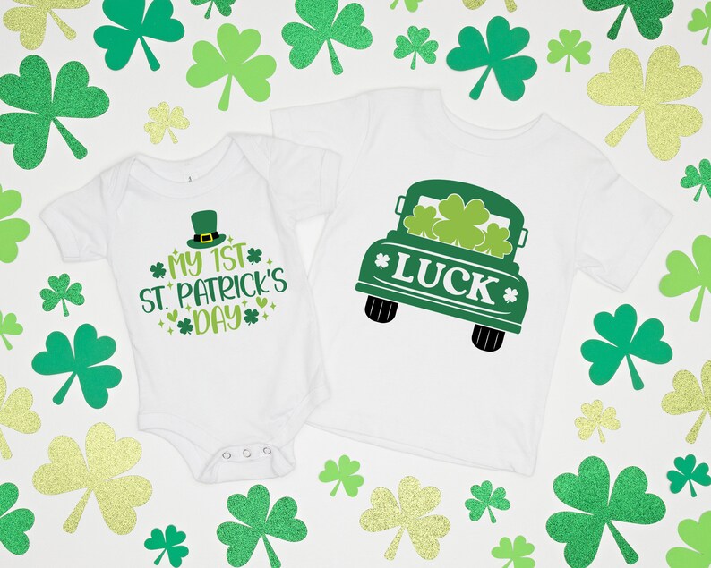 Kids St Patricks Day SVG Bundle St Patricks Day SVG St - Etsy