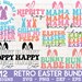 Easter SVG Bundle Retro Easter SVG, Easter Bunny SVG, Easter Retro Svg ...
