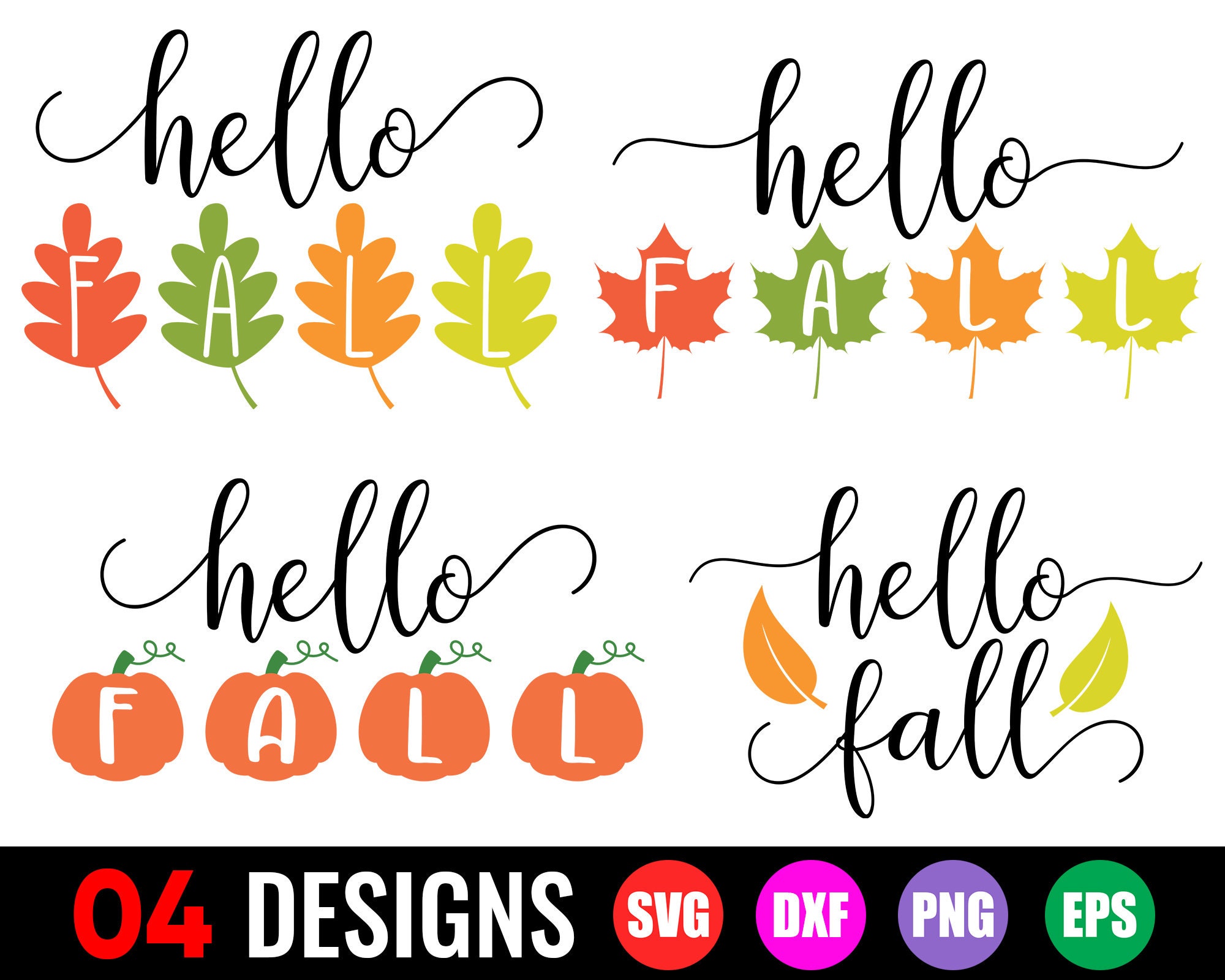 Hello Fall SVG Hello Pumpkin SVG Fall Shirt SVG Fall - Etsy