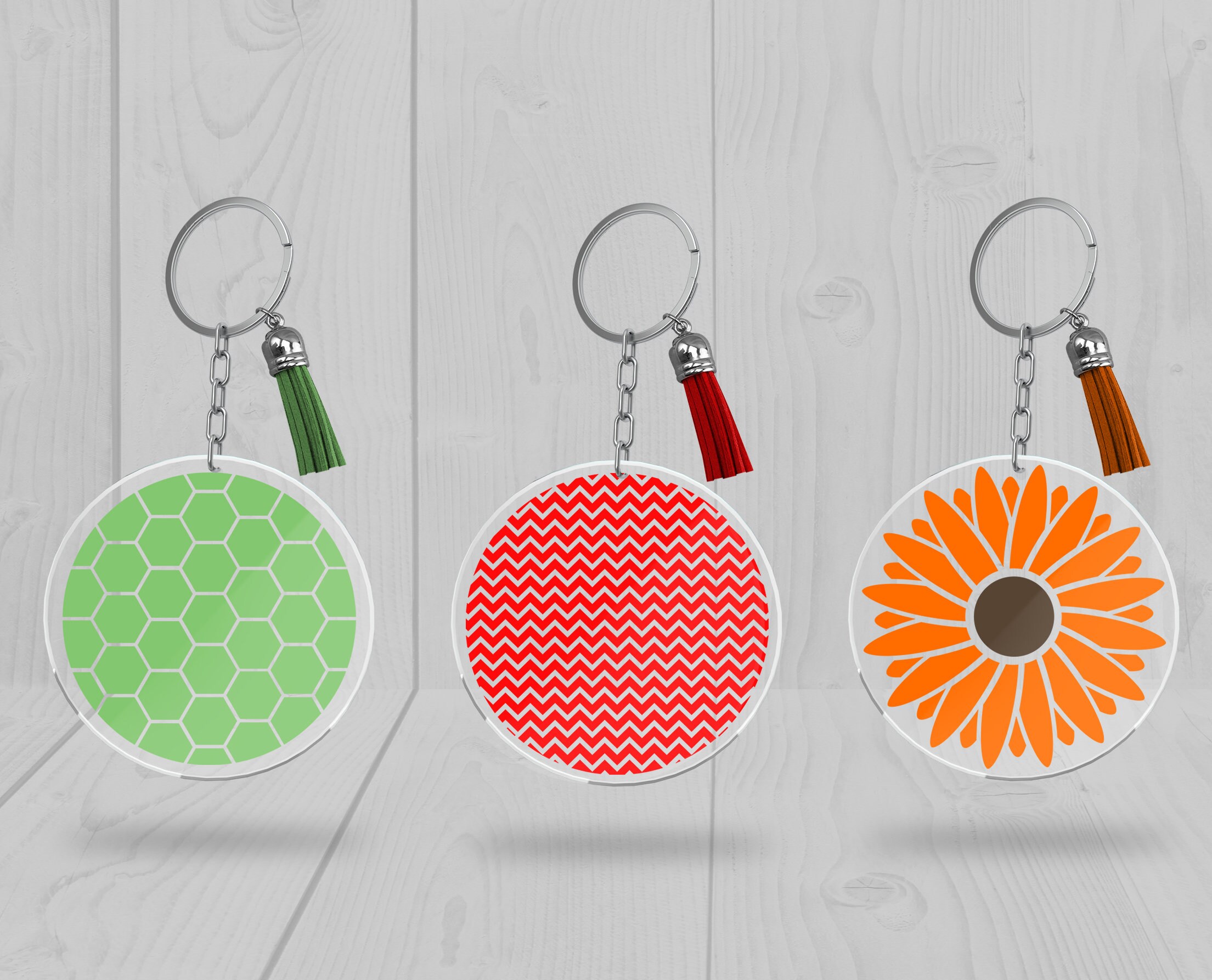 Keychain Pattern SVG Keychain SVG Round Round Keychain SVG - Etsy Canada