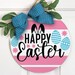 Easter Round Sign SVG Bundle Spring Round Sign SVG, Easter Sign SVG ...
