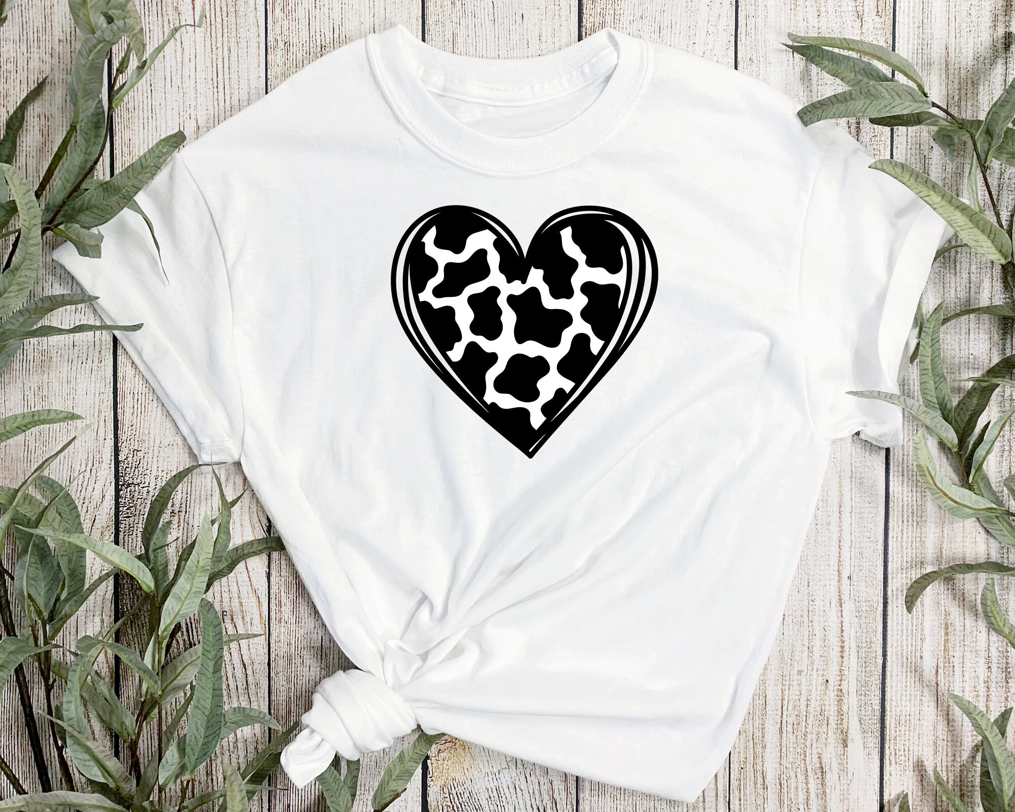 Cow Print Heart SVG PNG DXF Heart Svg Cow Print Svg Animal - Etsy Australia