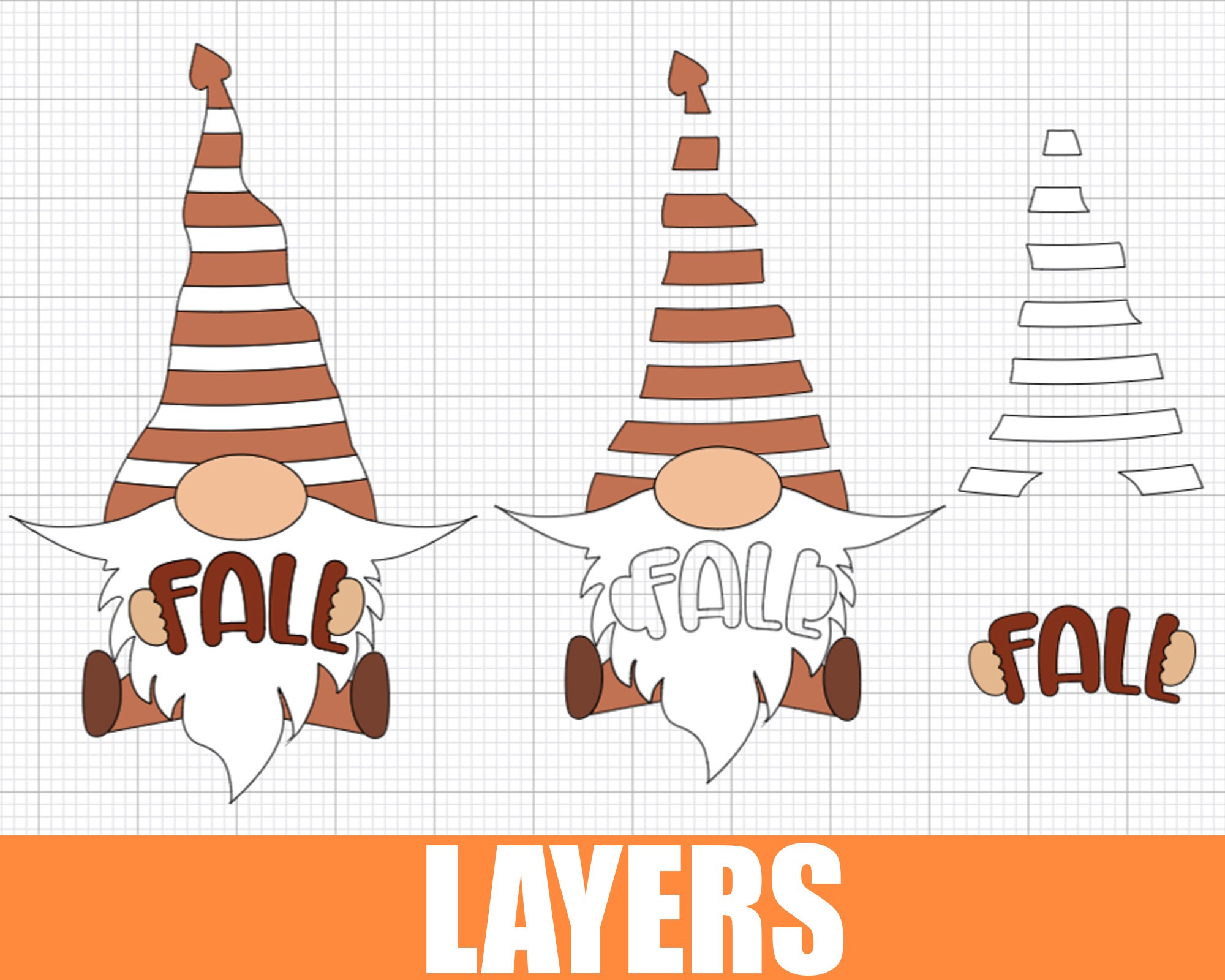 Fall Gnome SVG Autumn Gnome SVG Fall SVG Autumn Svg - Etsy