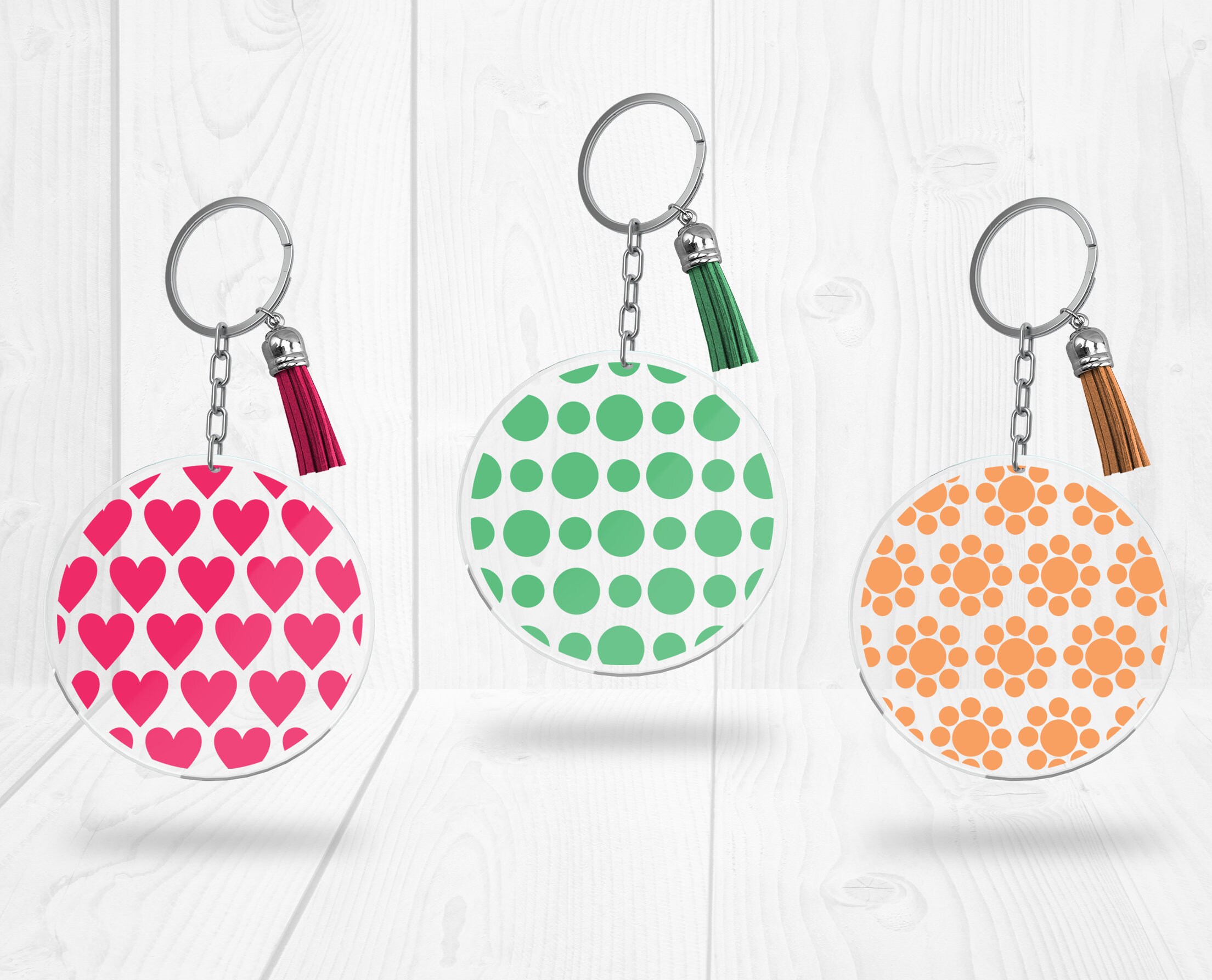 Keychain Patterns SVG Round Patterns SVG Circle Patterns - Etsy