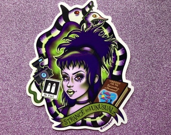 Lydia Deetz beetlejuice Sticker - Etsy