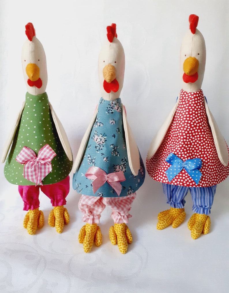 PDF Sewing Pattern & Instructions for Chicken - Etsy