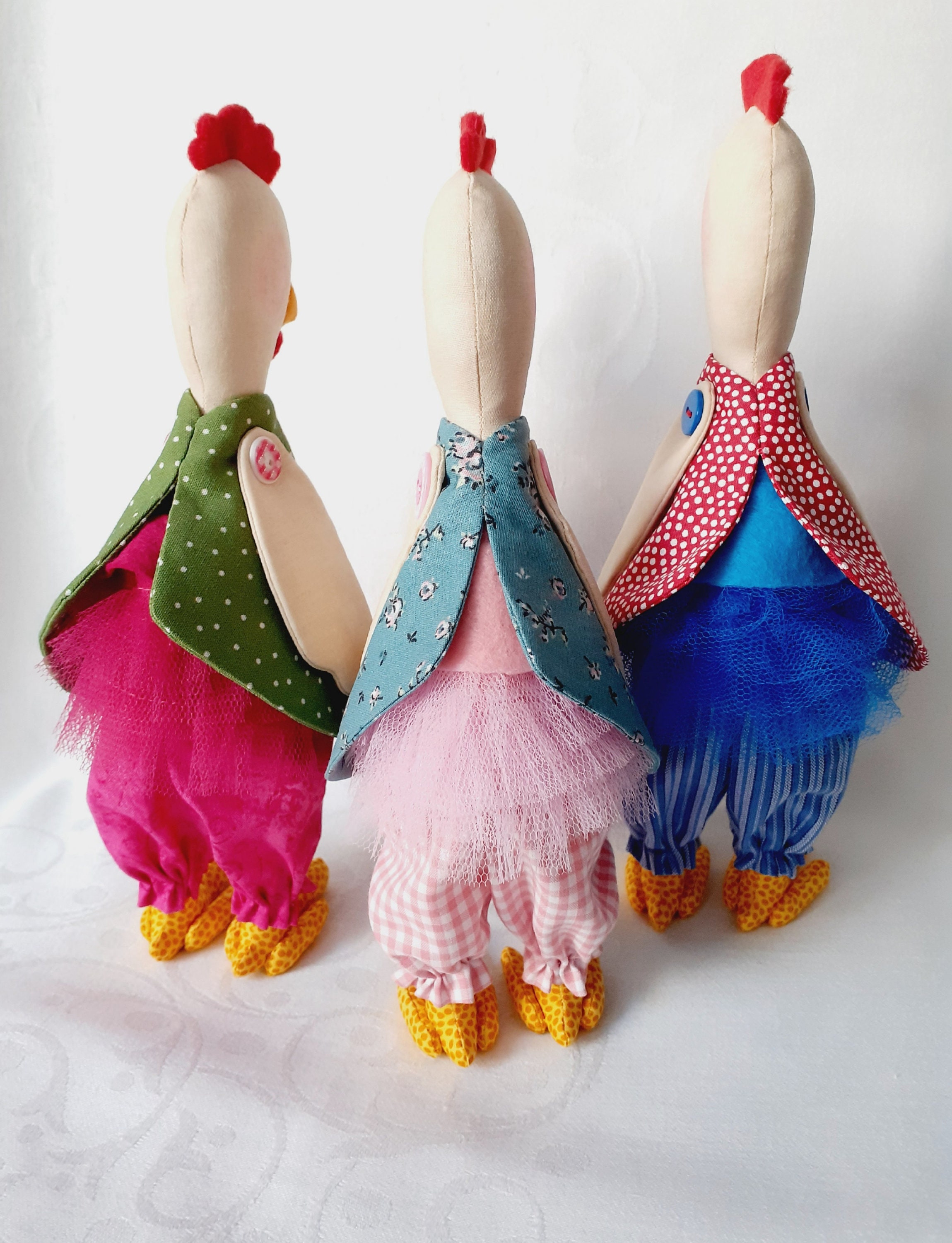 PDF Sewing Pattern & Instructions for Chicken - Etsy