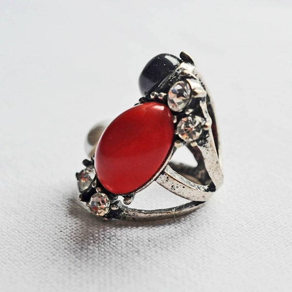1950s Cocktail Ring - Etsy