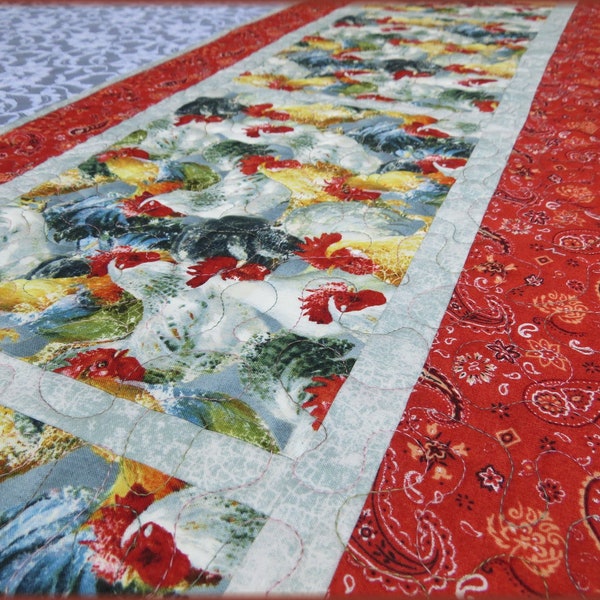 Quilted Table Runner - Etsy