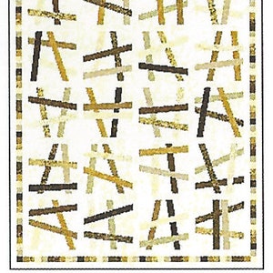 Brush Strokes Quilt Pattern by Ladeebug Designs #2300 - Etsy