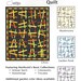 Brush Strokes Quilt Pattern by Ladeebug Designs 2300 - Etsy