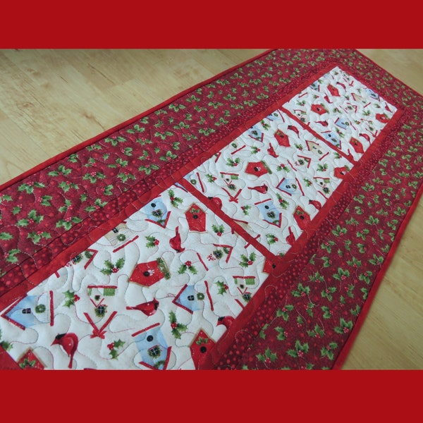 Quilted Table Runner - Etsy