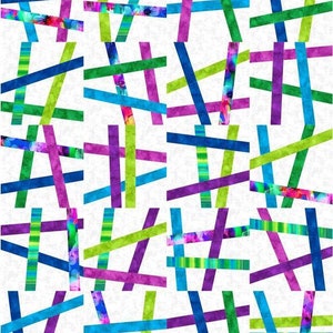 Brush Strokes Quilt Pattern by Ladeebug Designs #2300 - Etsy