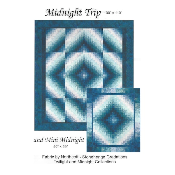 Midnight Quilt Pattern - Etsy