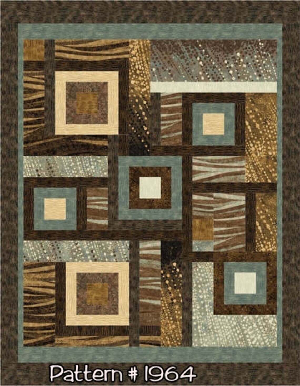 Framed Quilt Pattern by Nine Mile Patterns 56.5x72.5-inch - Etsy
