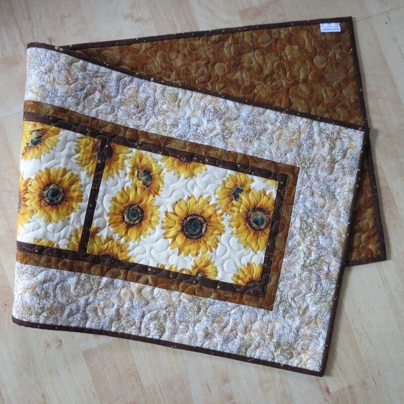 Quilted Table Runner - Etsy