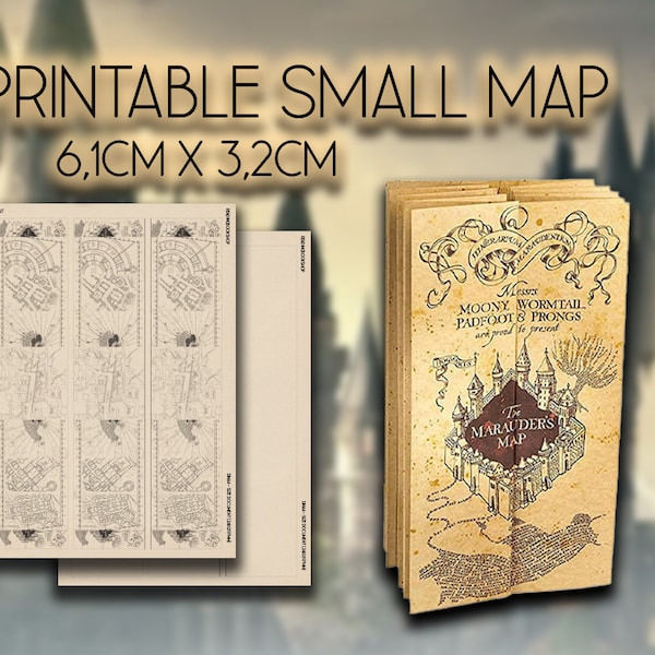 Map Marauders Print - Etsy