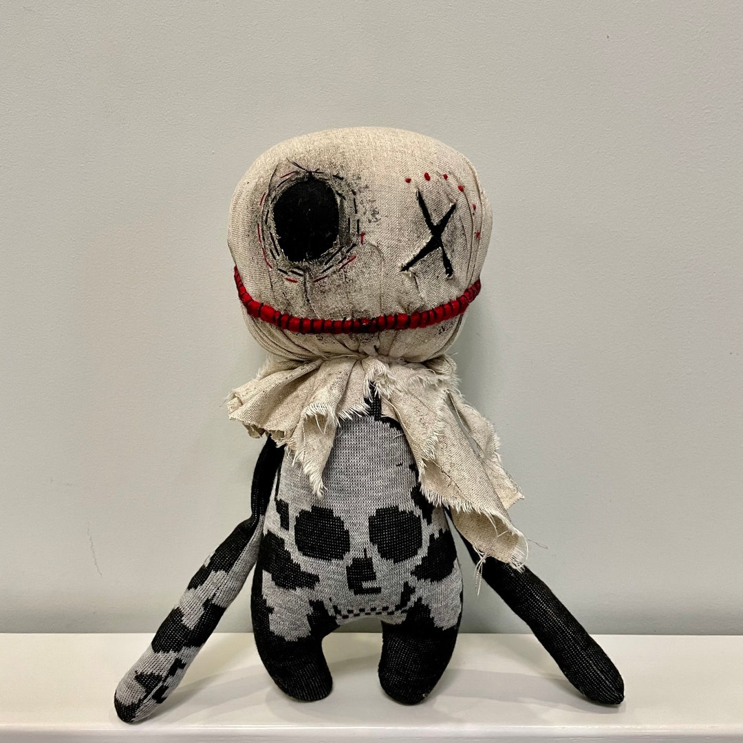 Sam Trick or Treat Horror Art Doll - Collectible Art Toy - Gothic Gift ...