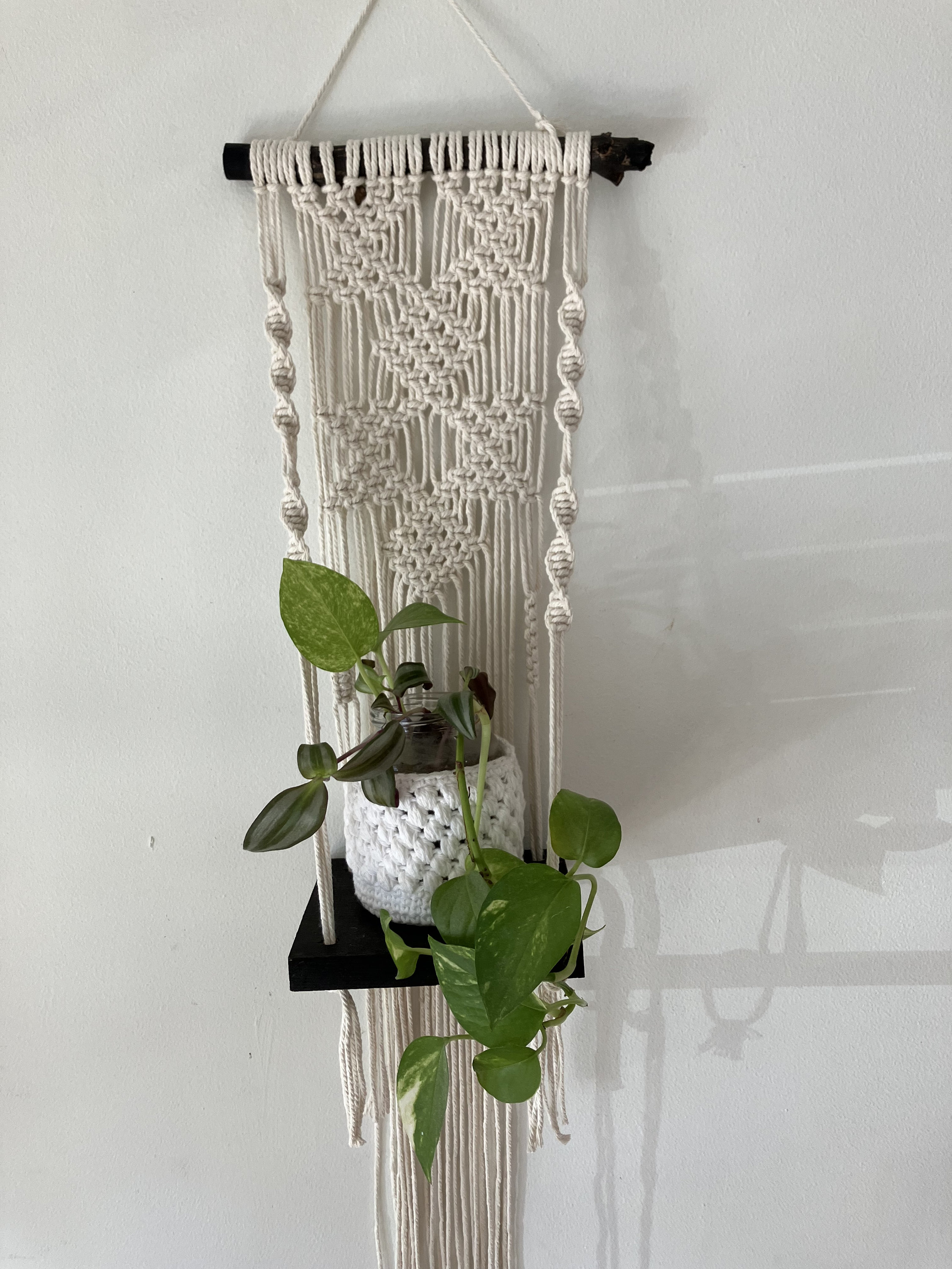 Macrame Wall Shelf Pattern / DIY Digital Download / Tutorial Instant ...