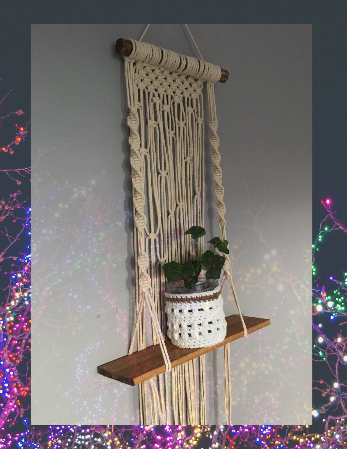 Macrame Wall Shelf Pattern / DIY Digital Download / Tutorial Instant ...