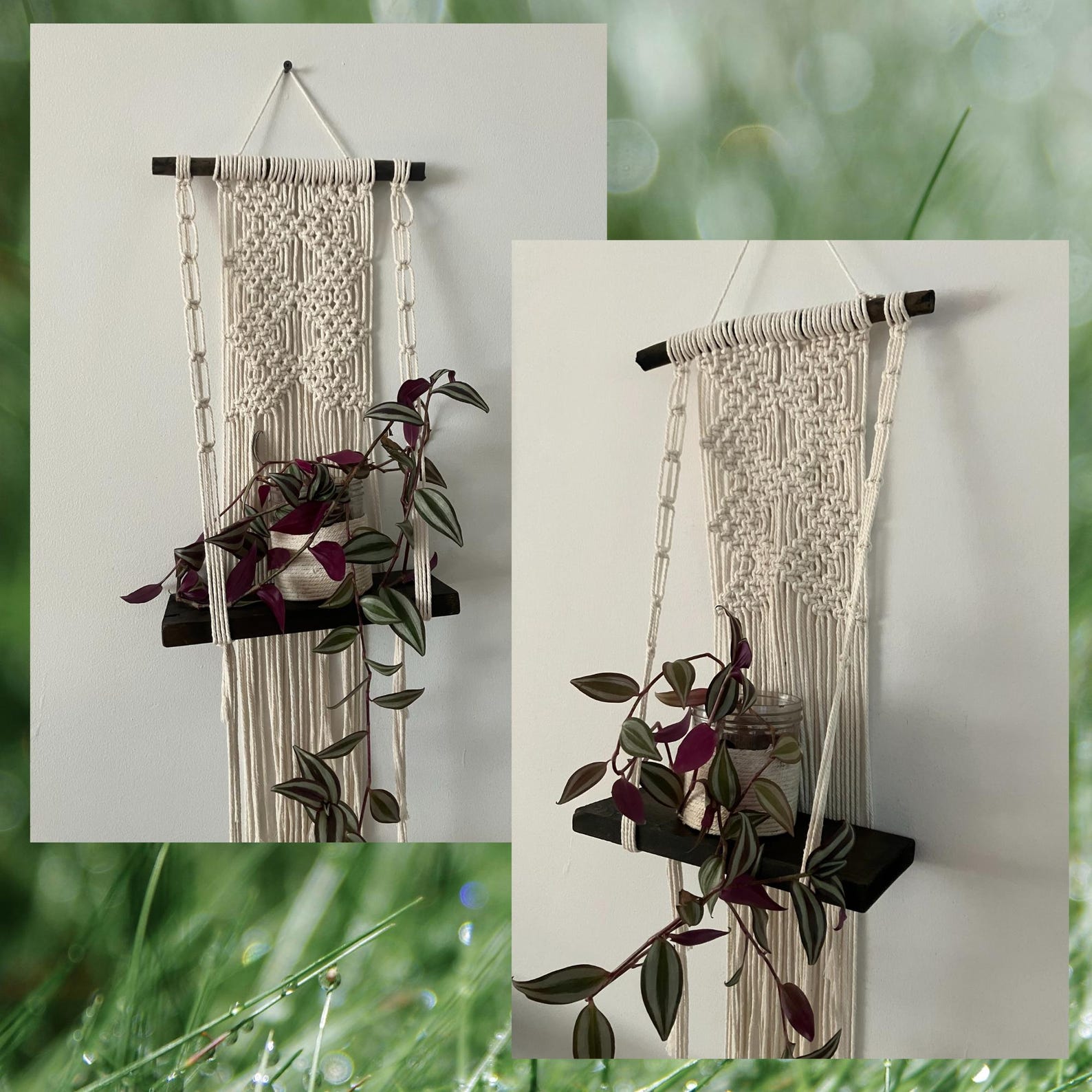 Macrame Wall Shelf Pattern / DIY Digital Download / Tutorial Instant ...