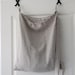 Linen Hanging Laundry Bag With Drawstring and Handle, Large Storage Bag ...
