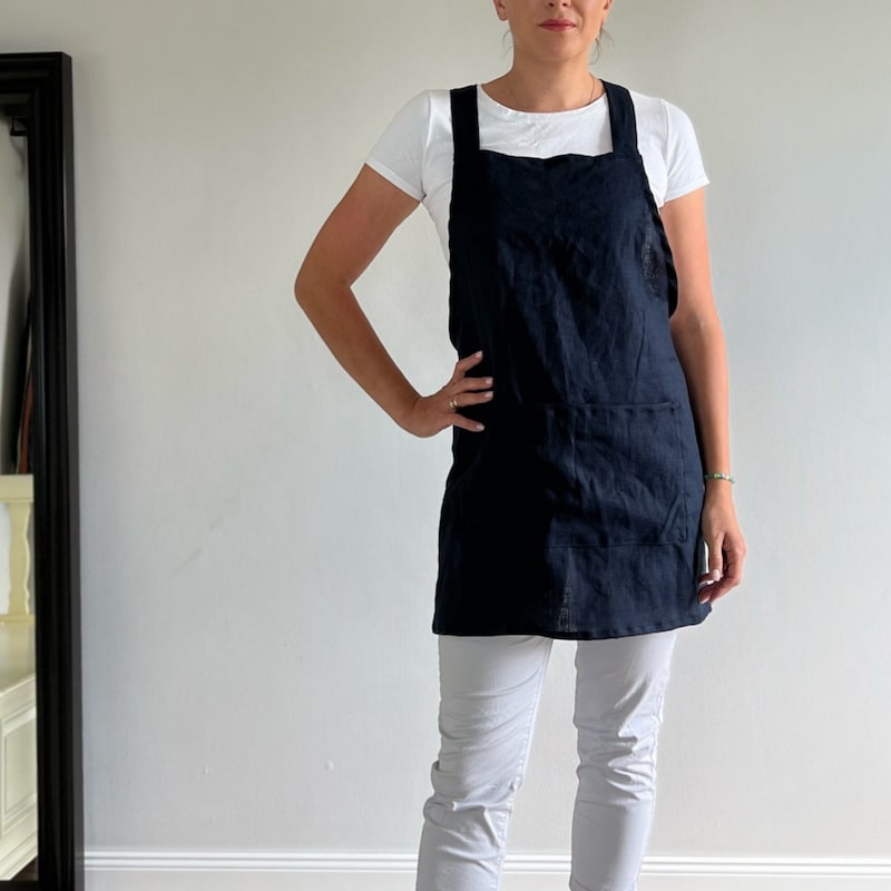 Cross Back Apron - Etsy