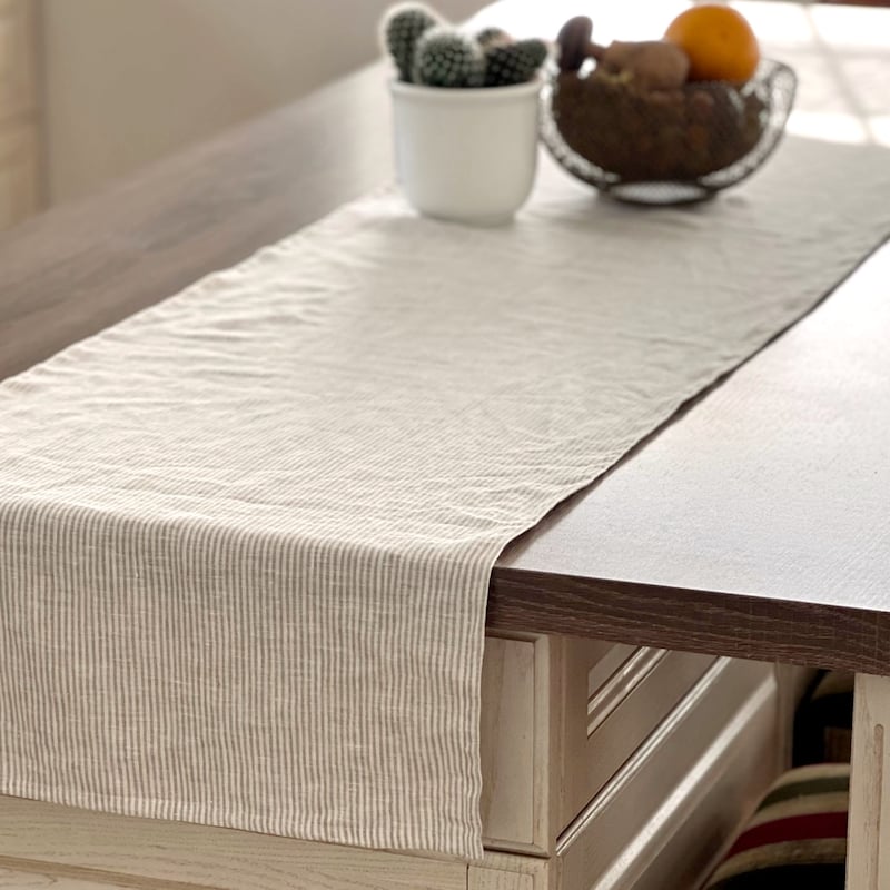 Linen Table Runner - Etsy